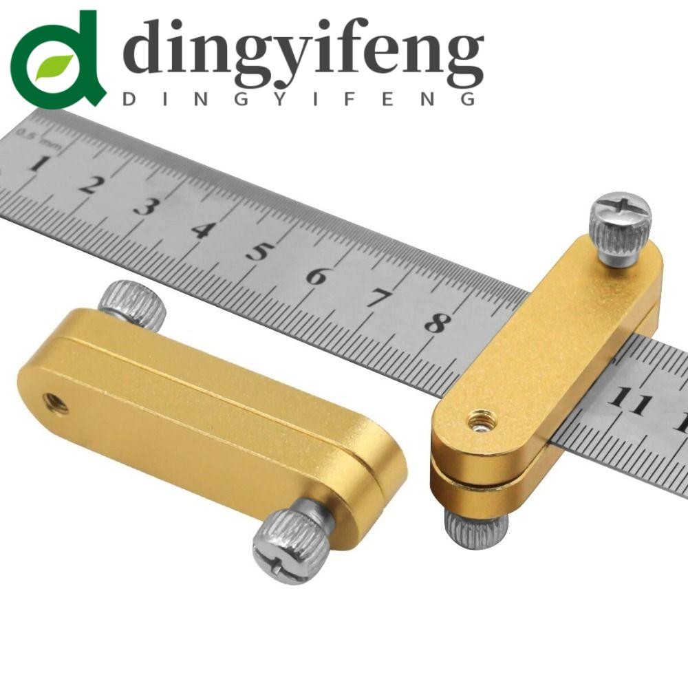 DINGYIFENG Steel Ruler Positioning Block, Adjustable Positioning Limit ...