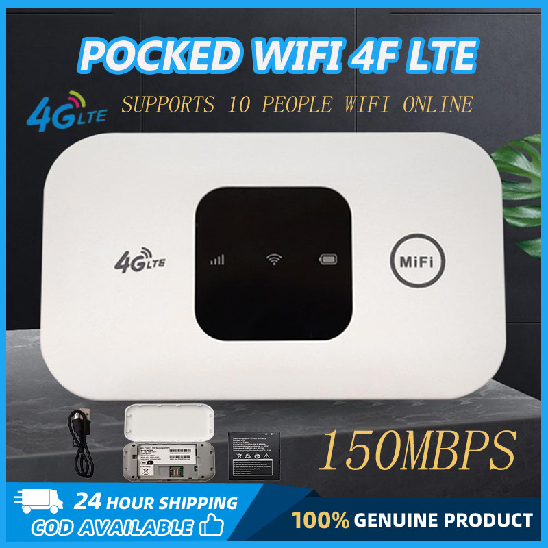 【Malaysia shipping】4G Pocket Wifi Router 150Mbps 4G Wireless Router ...