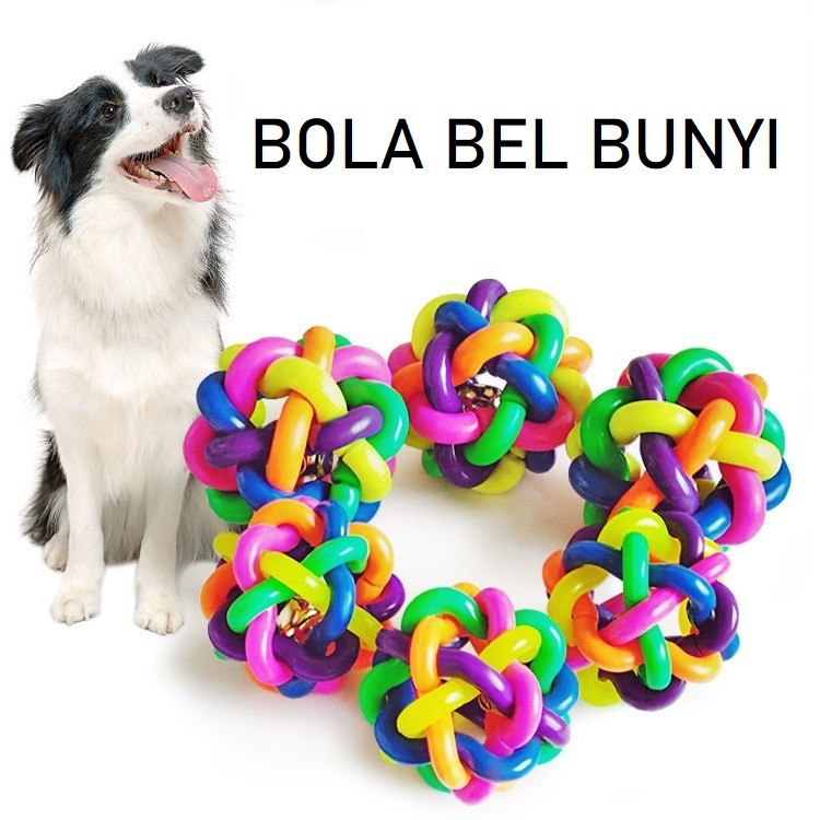 Ball Bell Sound Bell Toy Pet Cat Dog TPR Material | Shopee Malaysia