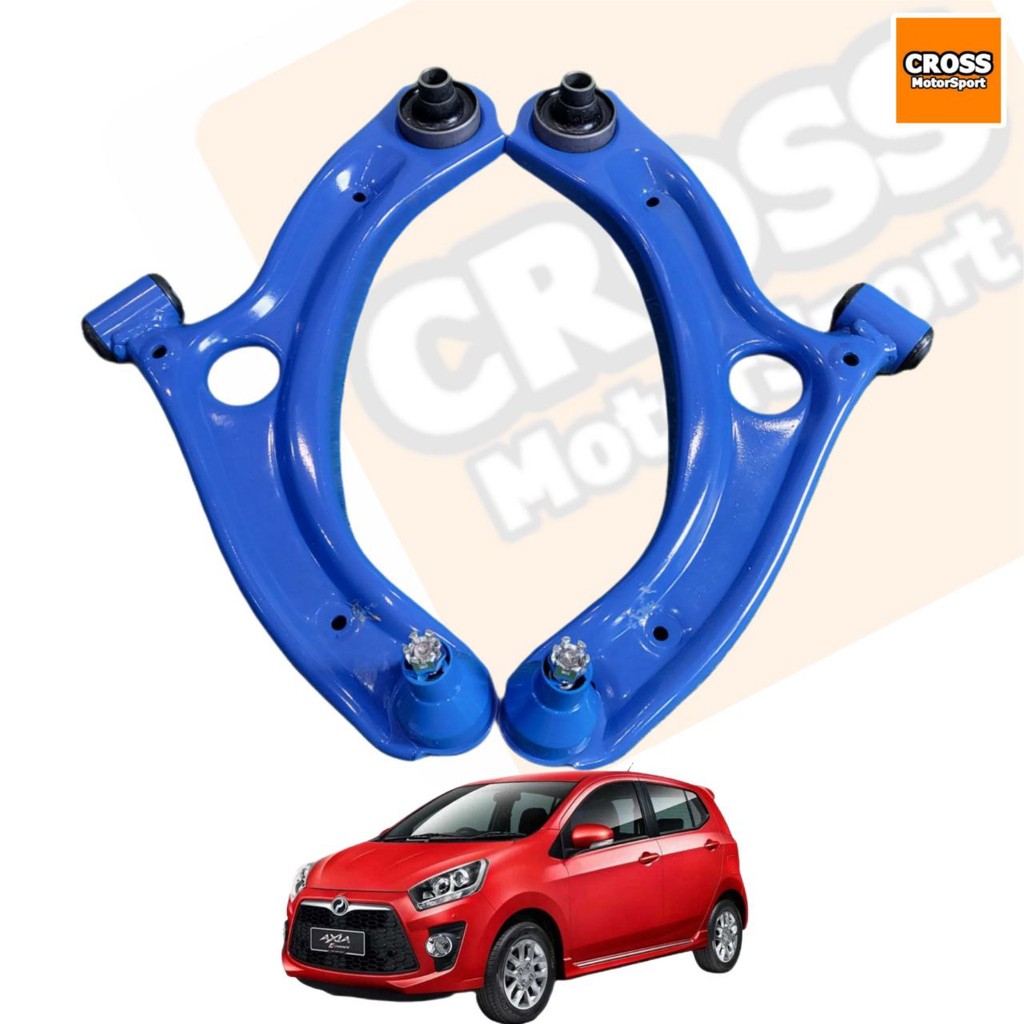 🚨ORIGINAL MARS🚨 HEAVY DUTY BLUE LOWER ARM FOR PERODUA AXIA | Shopee ...