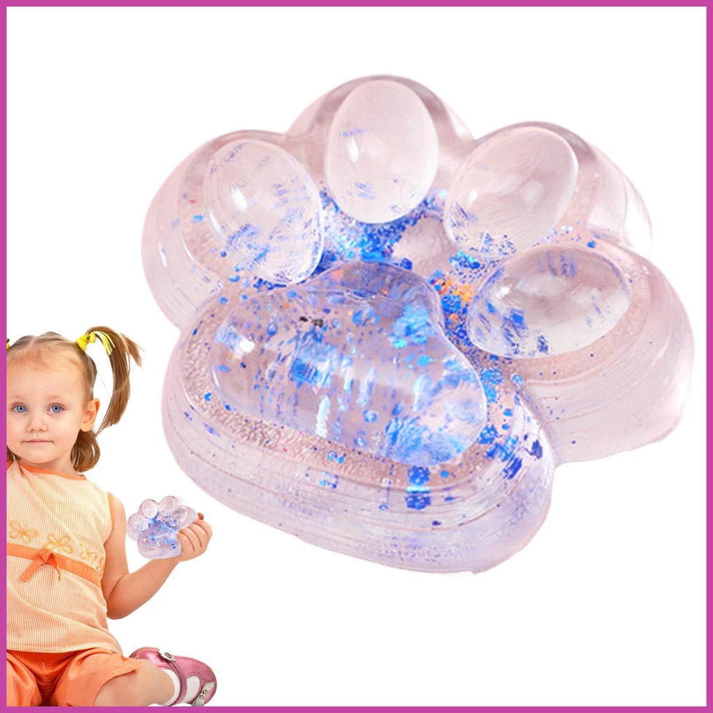 Cat Paw Soft Toy Cat Paws Squeeze Sensory Ultra Soft Kitty Fidget Toy ...