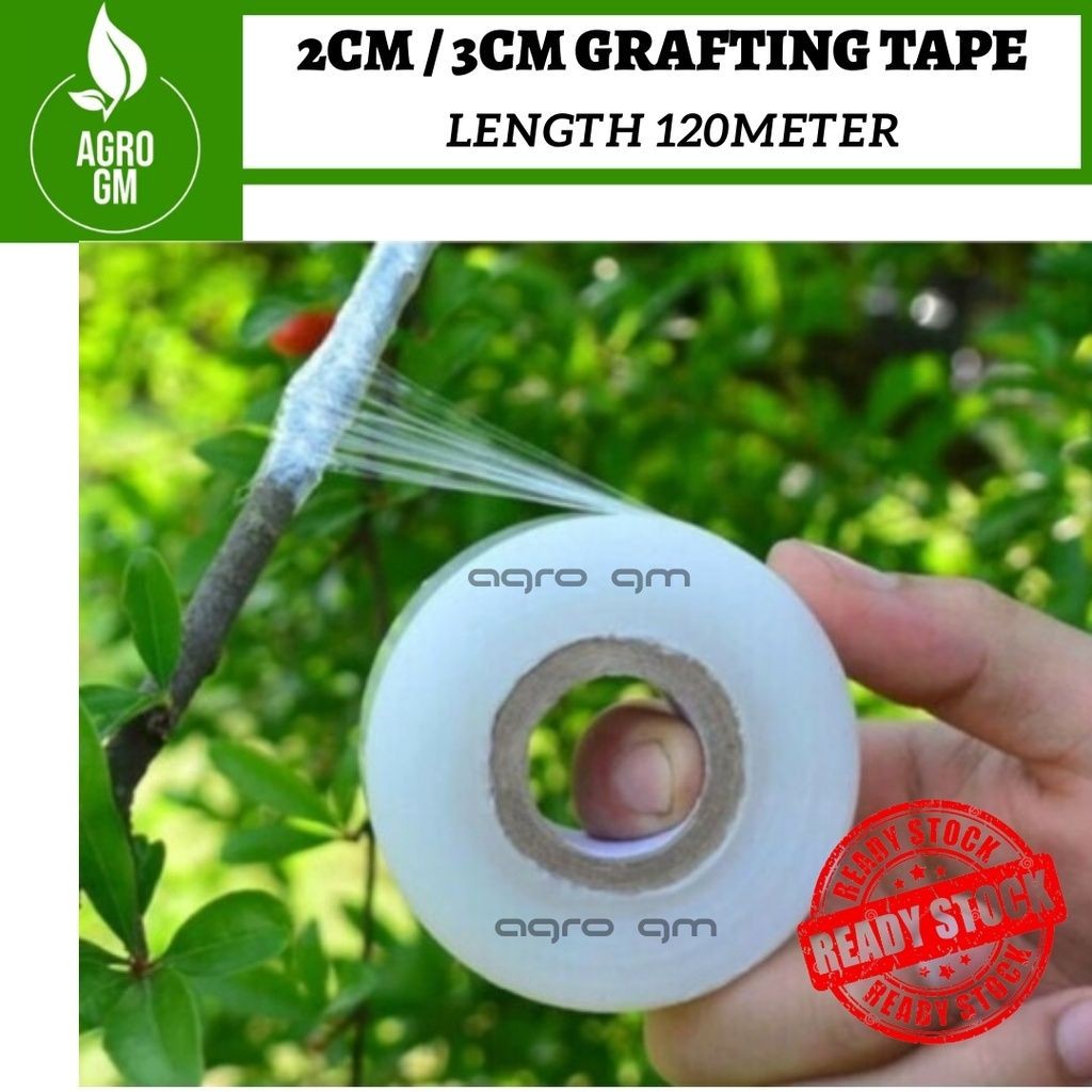 【Tape Cantuman Pokok】Nursery Grafting Tape 2cm 3cm 120m 200m Tape ...