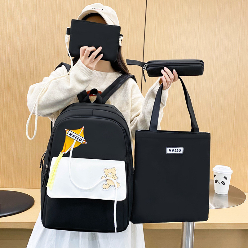 Beg galas beg galas comel wanita sederhana sekolah rendah gaya baru lapang ringan berkapasiti ...