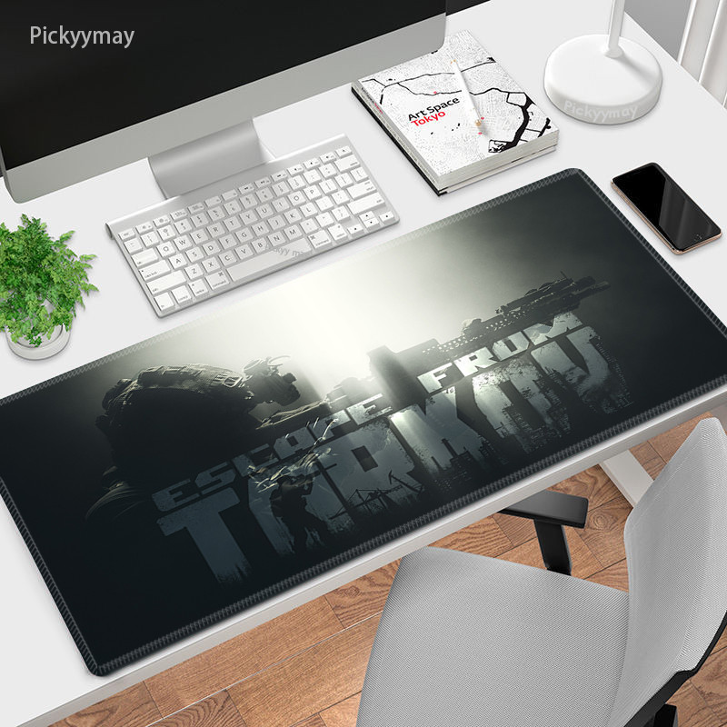 Large Gaming Mouse Pad Escape From Tarkov Laptop Keyboard Gamer Rug ...