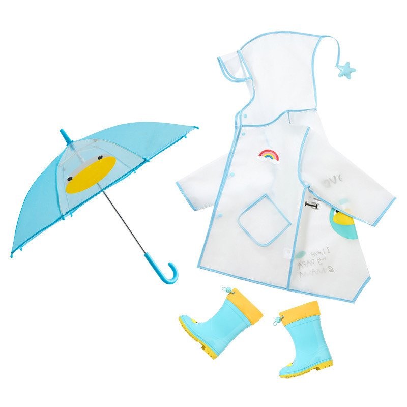 [10.30,000 People Collection] G & C Children Raincoat Rain Boots ...