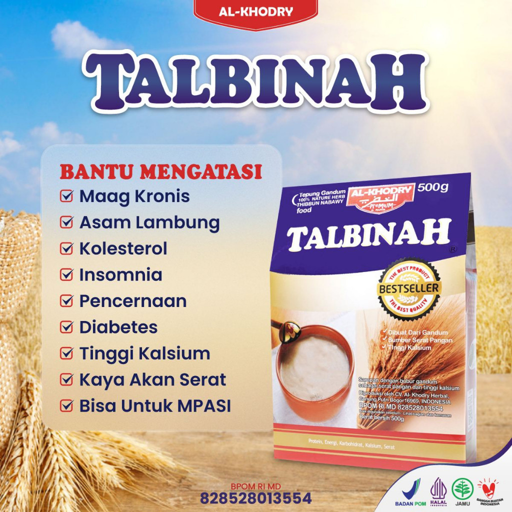 Talbinah AL KHODRY Wheat Flour Overcomes Gastric Problems And Digestive ...