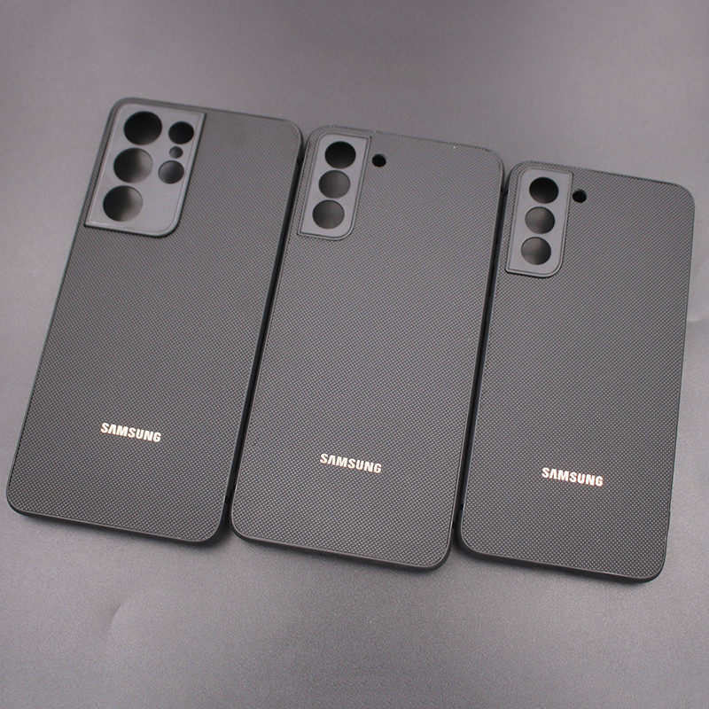 Luxury Business Carbon Fiber Case For Samsung Galaxy S23 S24 S22 S21 Note 20 Ultra FE Plus Thin ...