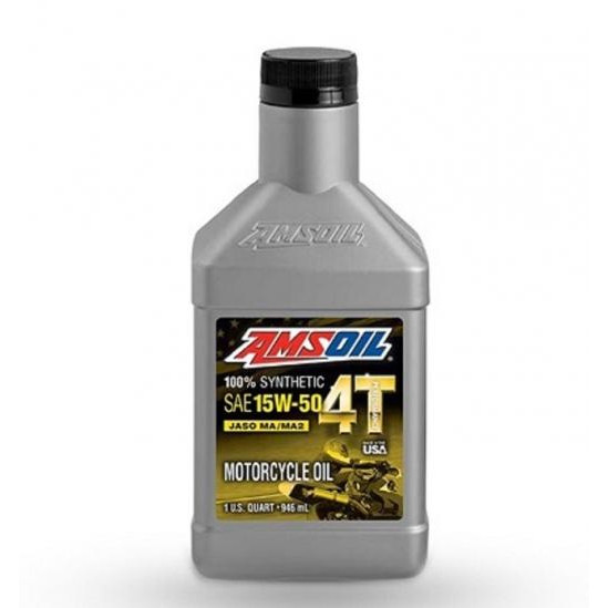 Amsoil SAE 15W-50 / 15W50 4T Performance 4 Stroke 100% Synthetic ...