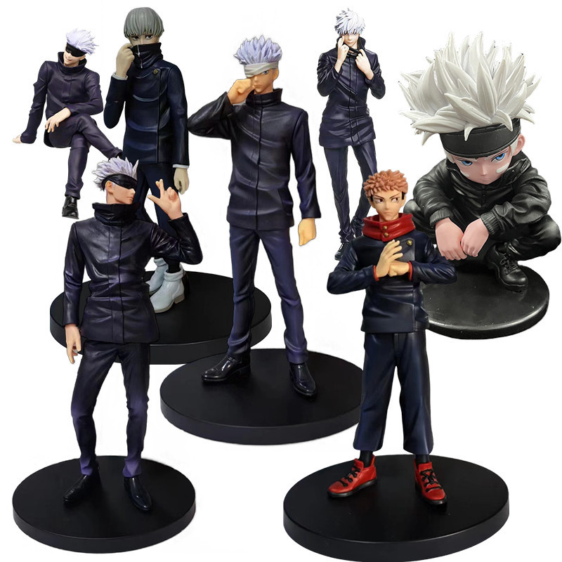 Jujutsu Kaisen Action Figure Satoru Gojo Itadori Yuji Inumaki Toge ...