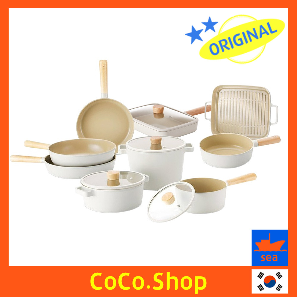 [NEOFLAM] Fika Cookware Pots / Frying Pans / Woks Series | Shopee Malaysia