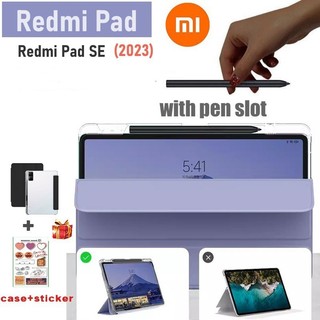 Casing REDMI PAD SE 11 Inch 2023 Flip Smart Case Magnetic Smart Case ...