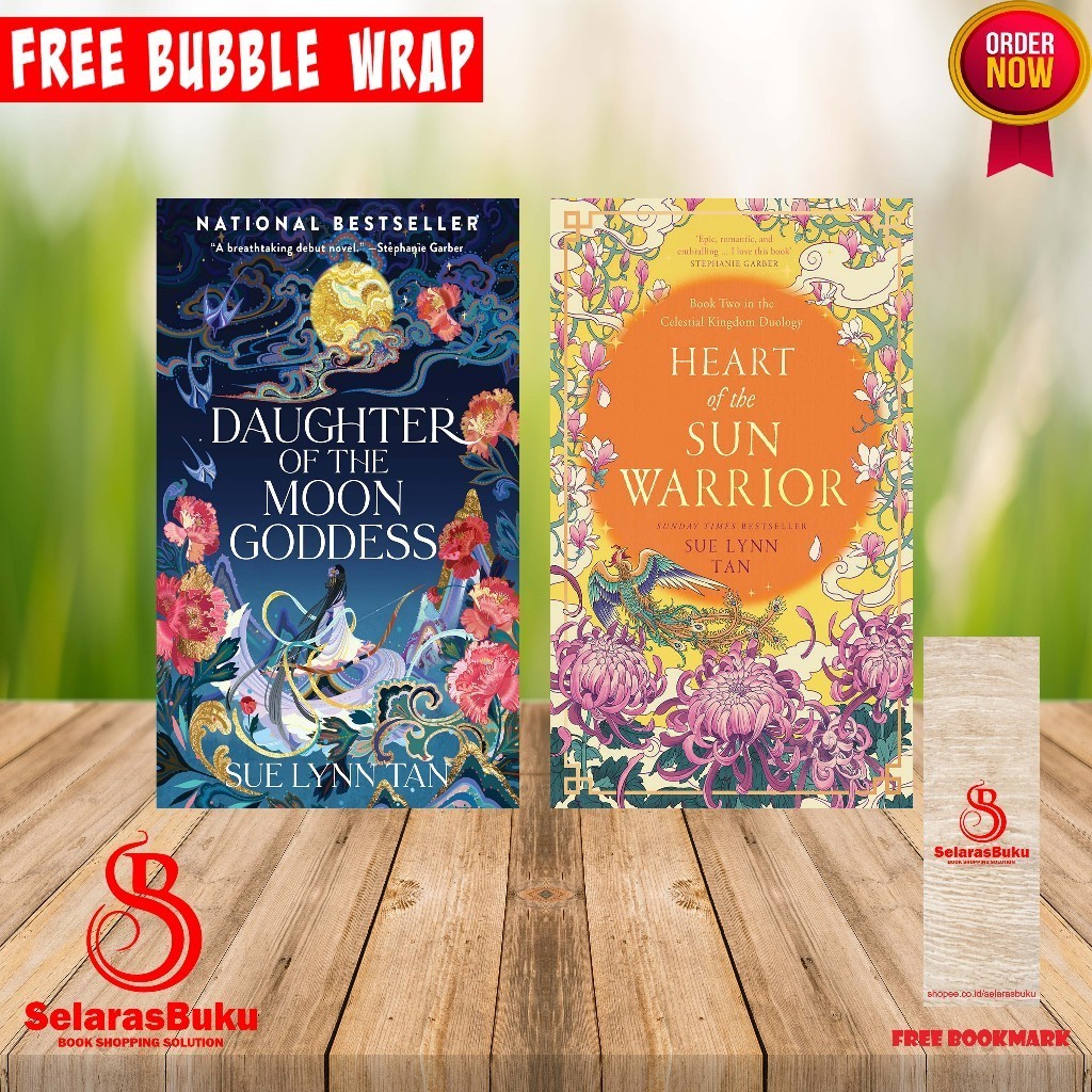 (ENGLISH) The Celestial Kingdom Duology series ( Daughter of the Moon Goddess & Heart of the Sun ...