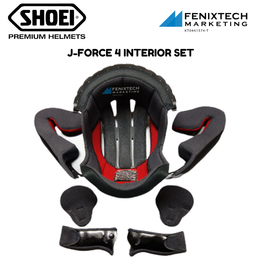Shoei J-FORCE 4 padding full Set | Shopee Malaysia