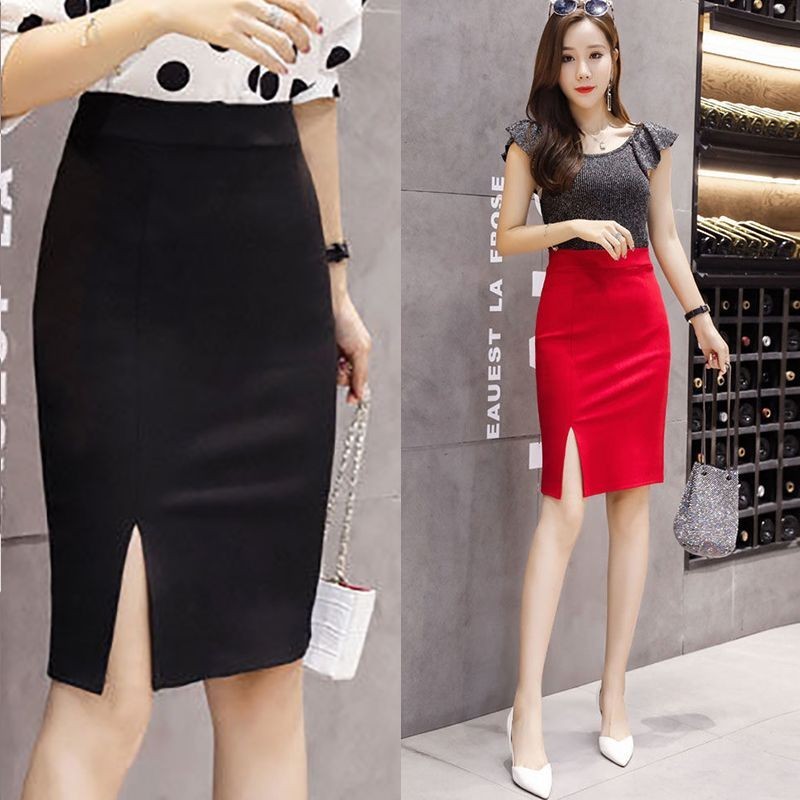 Professional skirt Formal skirt pencil skirt hitam Casual office Skirt ...
