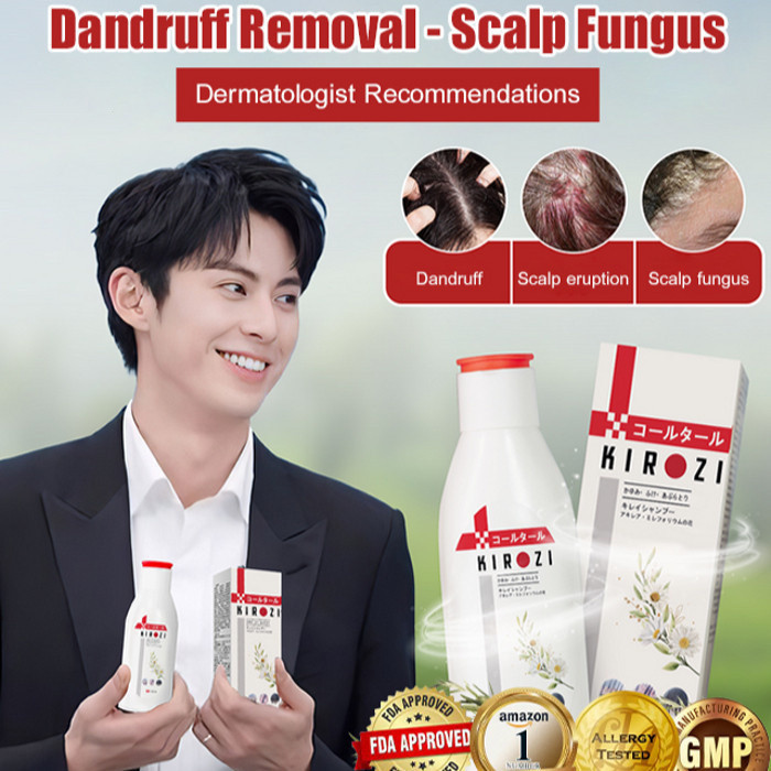 2pcs Coal Tar Hair Shampoo 110ml [Dandruff Removal/Scalp Fungud] Silk ...