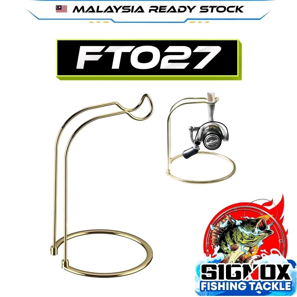 _SignoxTackle_Fishing Reel Stainless Steel Display Rack Stand Reel ...