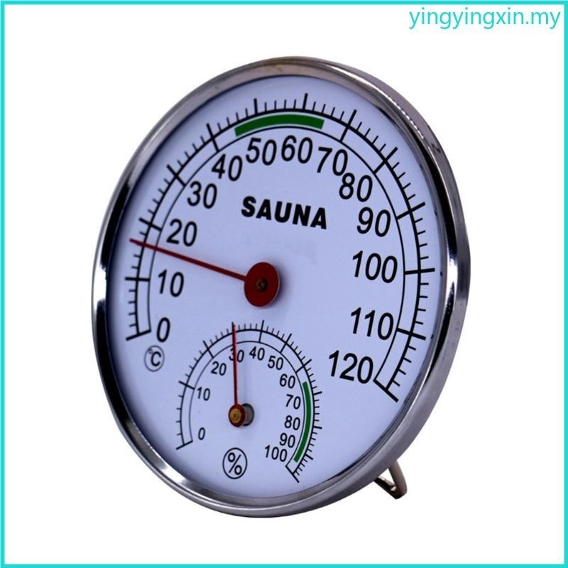 YIN Dial Type Wall Mounted Analog- Humidity Temperature Meter Gauge ...
