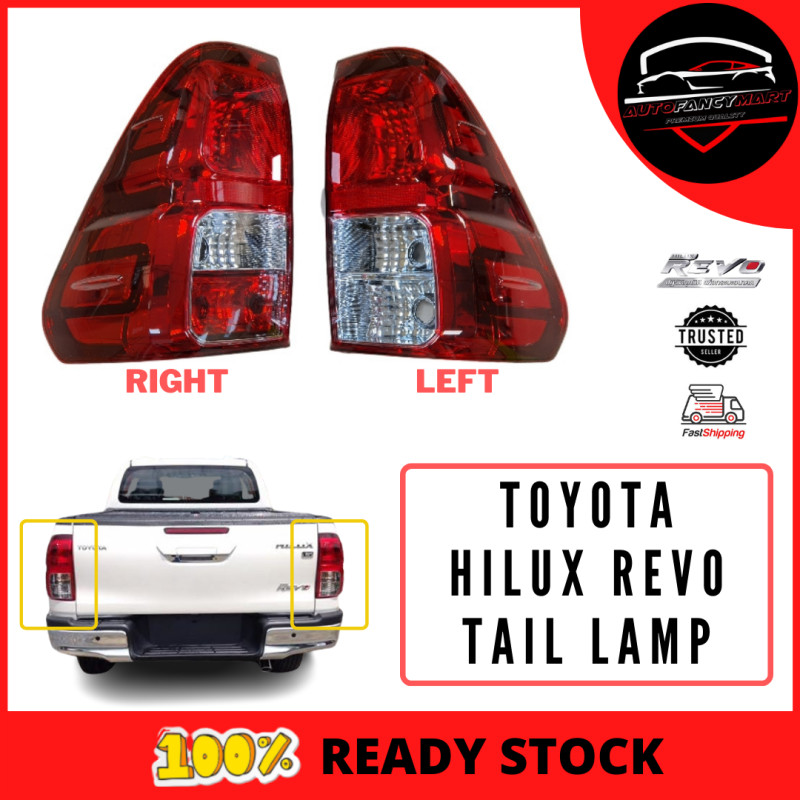 HILUX REVO 4x4 Gun125 2016 2017 2018 OEM TAIL LAMP LAMPU CRYSTAL ...