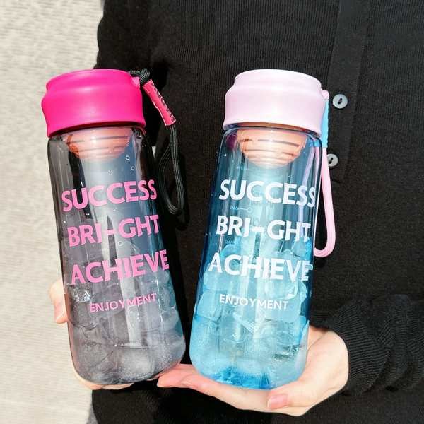 水瓶 botol air tahan sejuk Simple Small Fresh Portable Water Cup with Tea ...