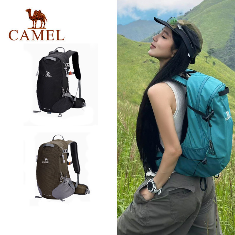 CAMEL Outdoor Light Cycling Bag Professional Hiking Backpack | Shopee ...