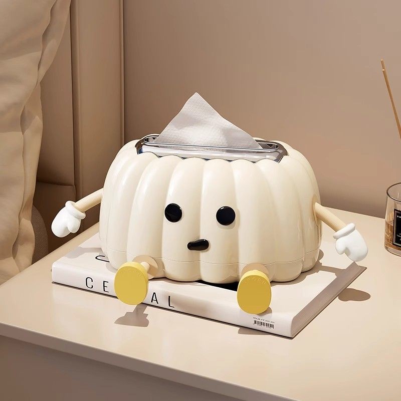 紙巾盒 抽紙盒 可愛桌面收納盒 Storage Storage Box High-value Living Room Cute Tissue ...
