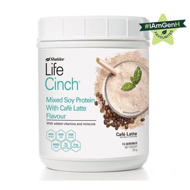 READY STOCK Shaklee Life Cinch®️ Mixed Soy Protein Café Latte / Shake ...