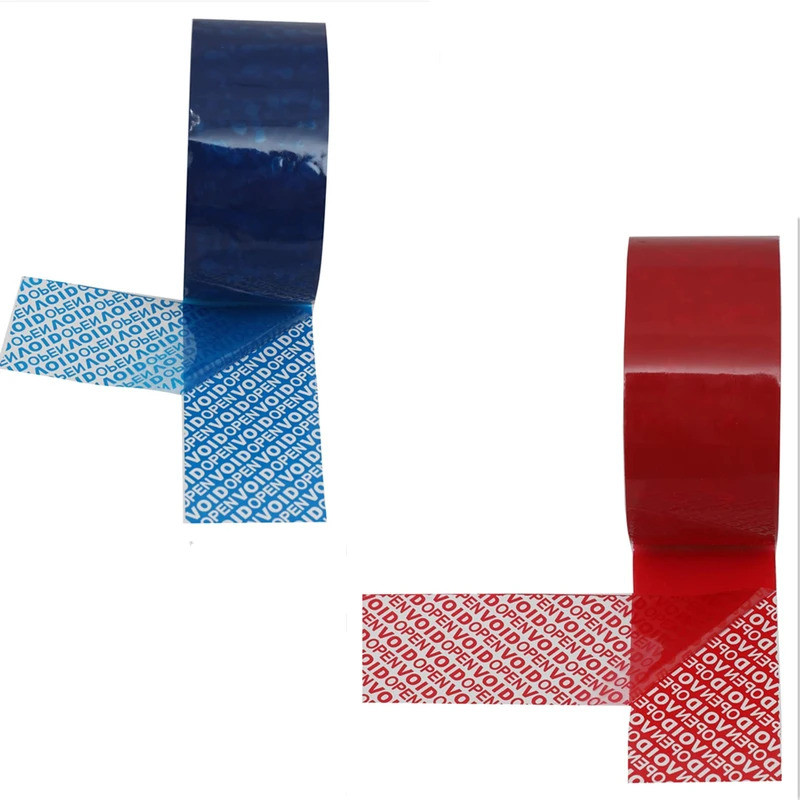 48mm*50m Tamper Evident Tape Anti-Counterfeit Label Plastic Security ...