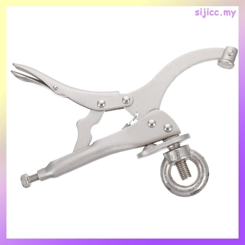 Drilling Holding Clip Wrench Bench Clamp Pliers Press Locking Heavy ...
