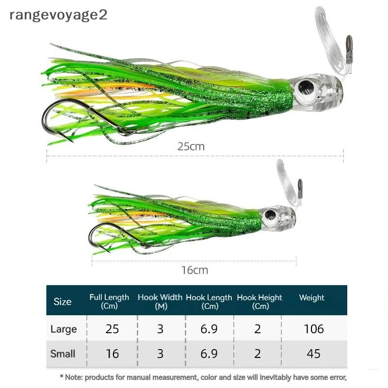 [rangevoyage2] Octopus Skirt Bait Trolling Lure Marlin Tuna Mahi ...