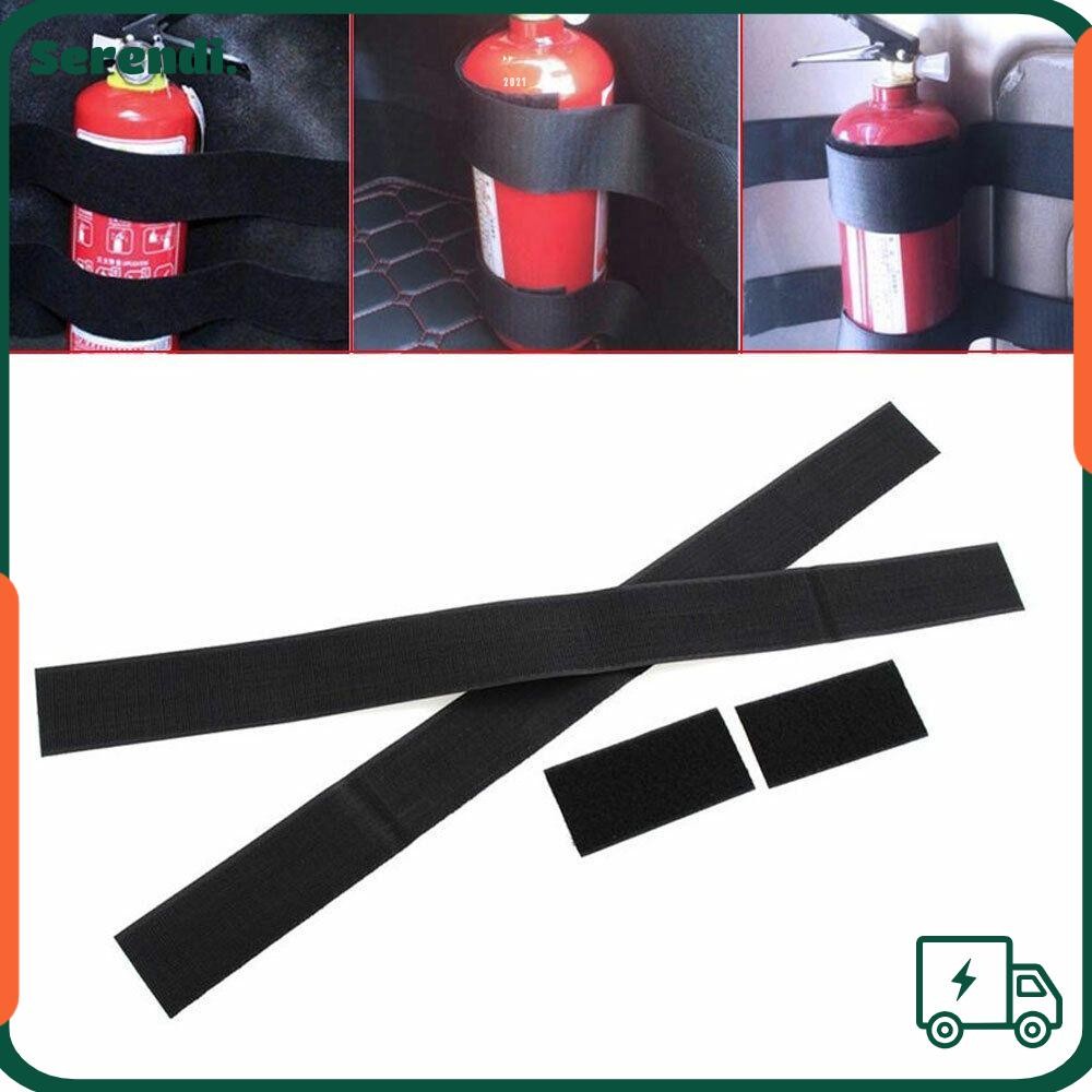 SERENDI 5sets Fixing Belt Car Boot Bracket Fire Extinguisher Fixing ...