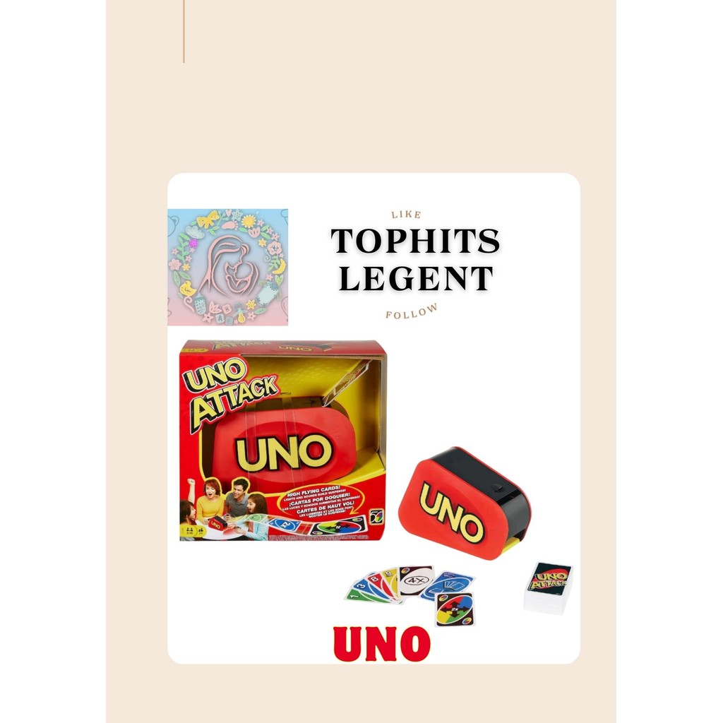UNO Attack Card Electronic Machine Card Shooter Fast-Paced Interactive ...