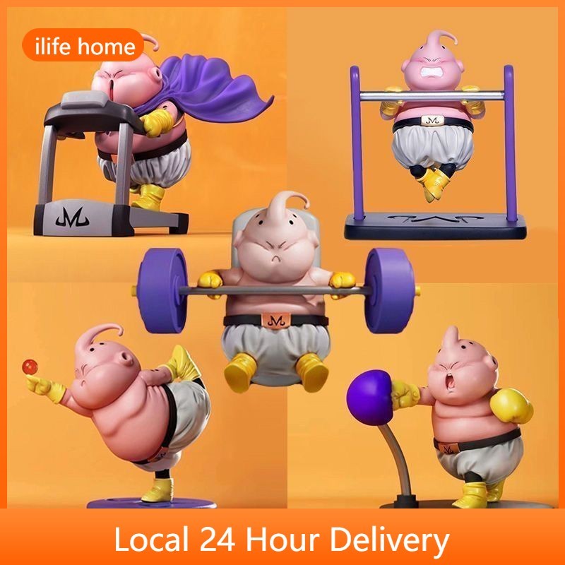 Shipping from Selangor DRAGON BALL Majin Buu Cosplay Fitness Muscle ...