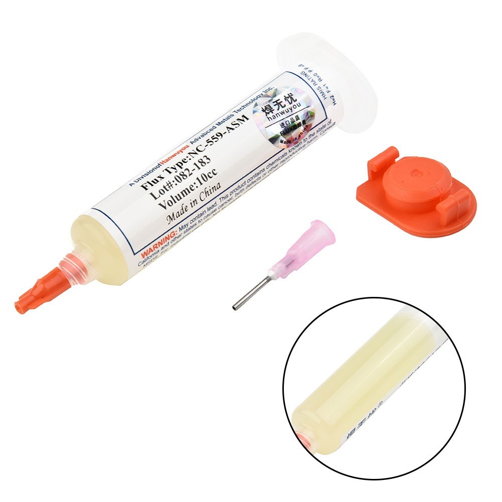 [WELV] 10CC NC-559-ASM UV Flux Lead Free Soldering Material Solder ...