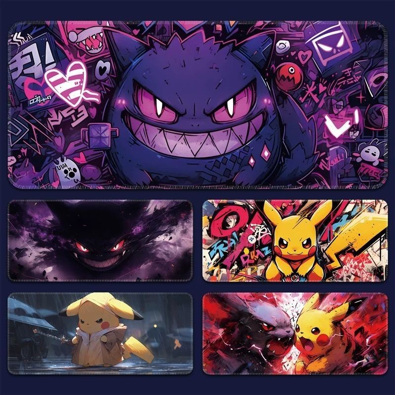Oversized Gengar Computer Label Pad Pad Boys Anime Slip Pad Gaming ...