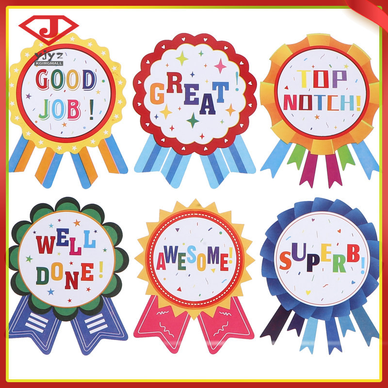 100pcs Reward Stickers Badge Incentive Teacher Stickers Classroom ...