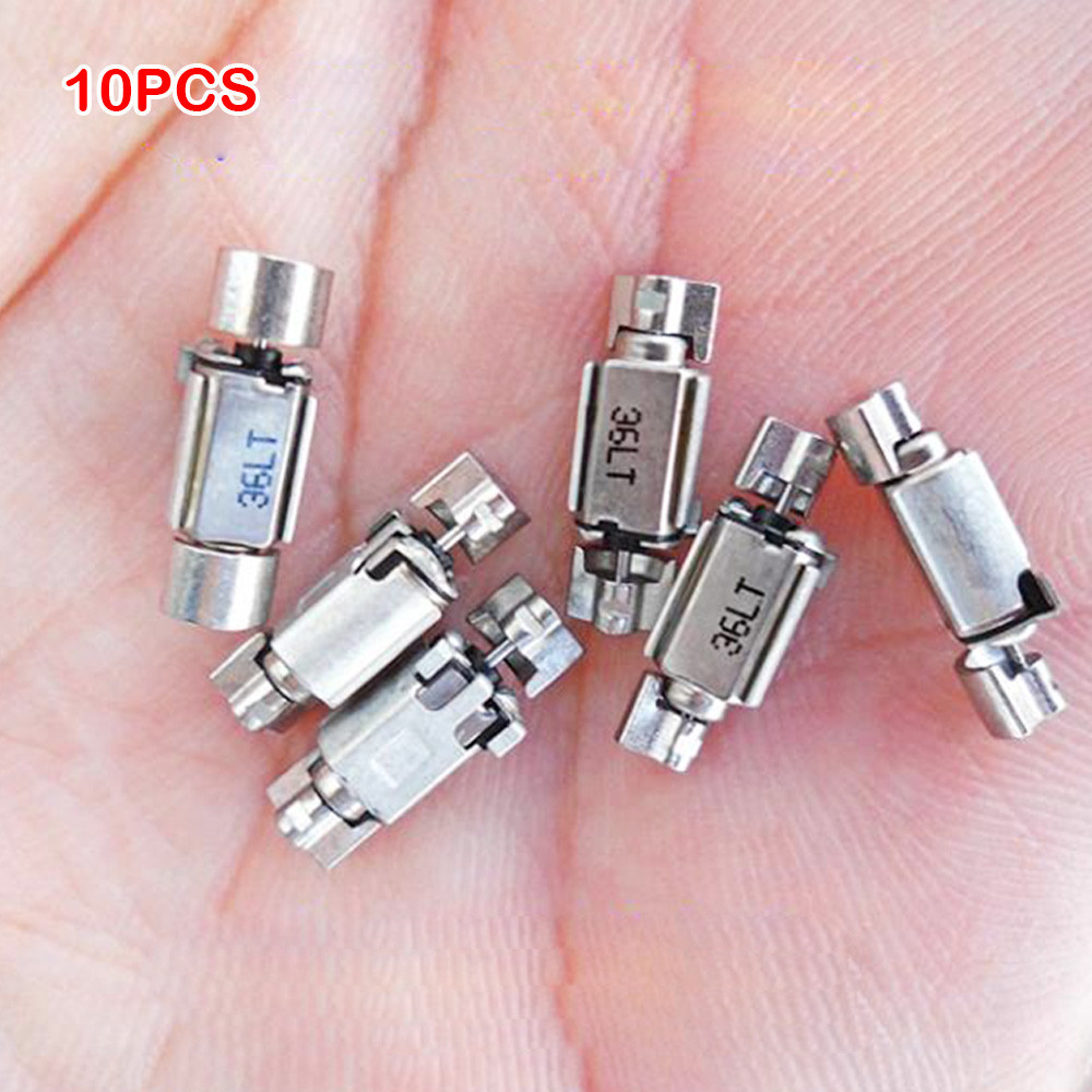 10PCS Micro DC 1.5V-3V Ultra-Miniature Rotor Double Vibration Head ...