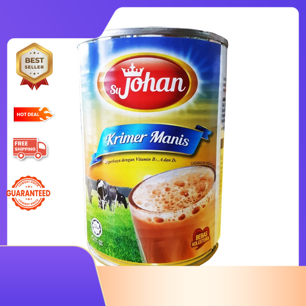 SUSU SUJOHAN KRIMER MANIS 500G/KRIMER SEJAT 390G | Shopee Malaysia