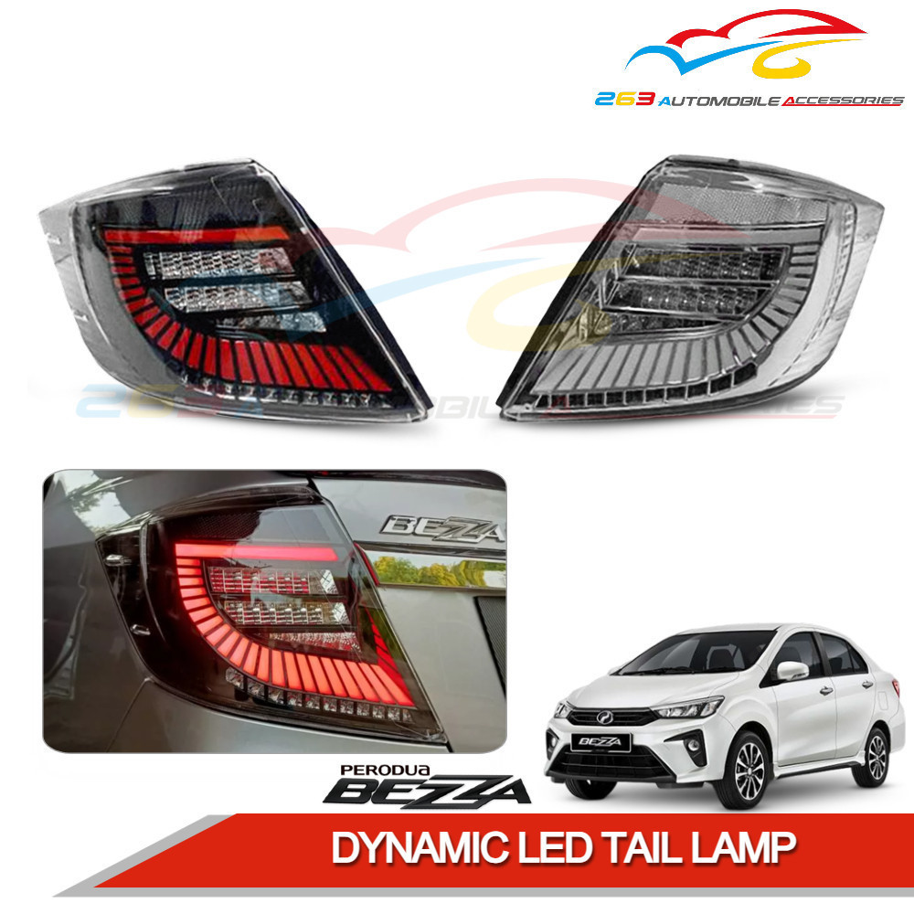 PERODUA BEZZA DRAGON SCALE DYNAMIC LED TAIL LAMP TAIL LIGHT WITH ...