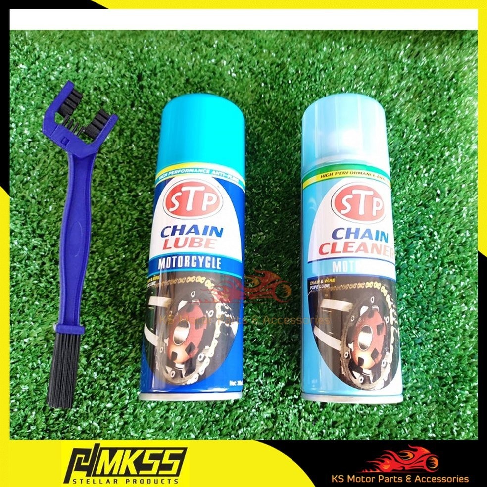 SHIP FROM JOHOR Ready Stock CHAIN LUBE CHAIN CLEANER CHAIN BRUSH SPRAY ...
