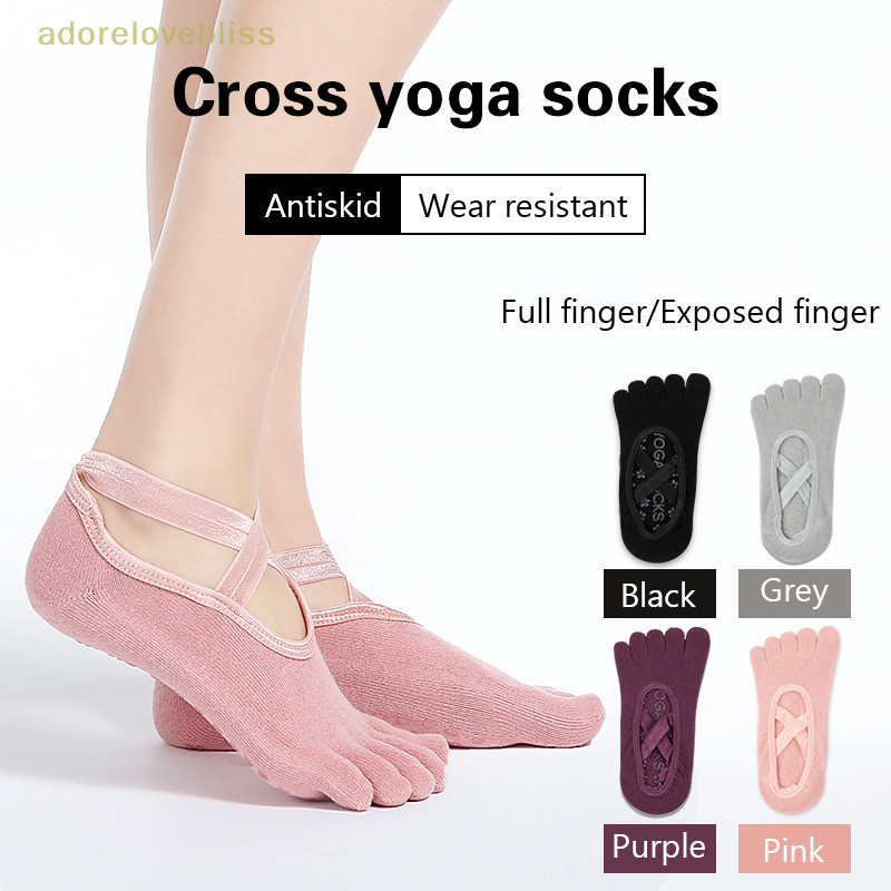 ADD Yoga Socks Pu Lati Socks Professional Five-Finger Socks Jumping ...