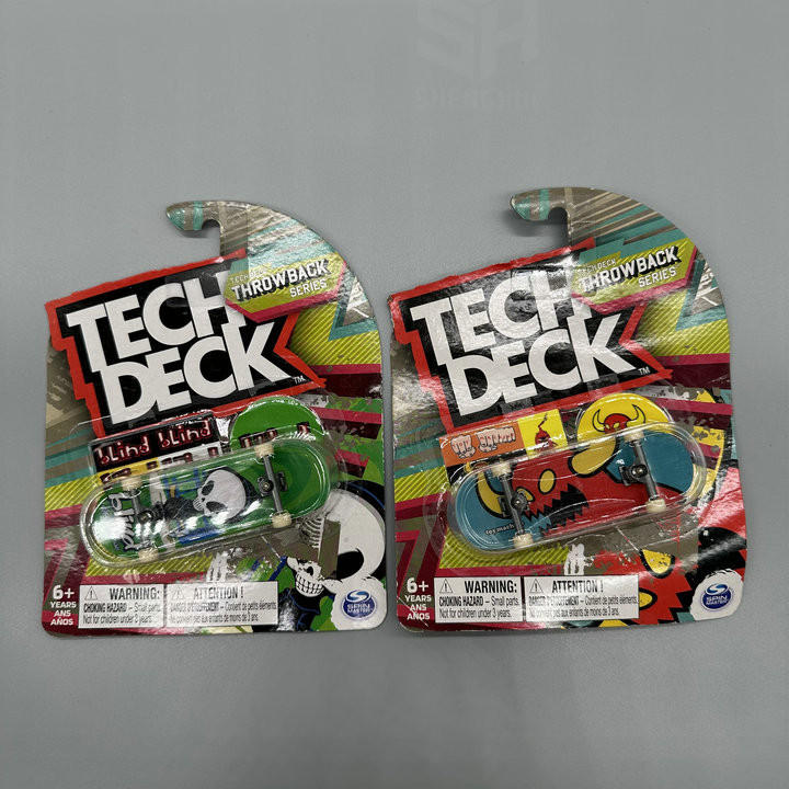 Bulk Tech Deck Throwback Series Professional Finger Skateboard Retro ...