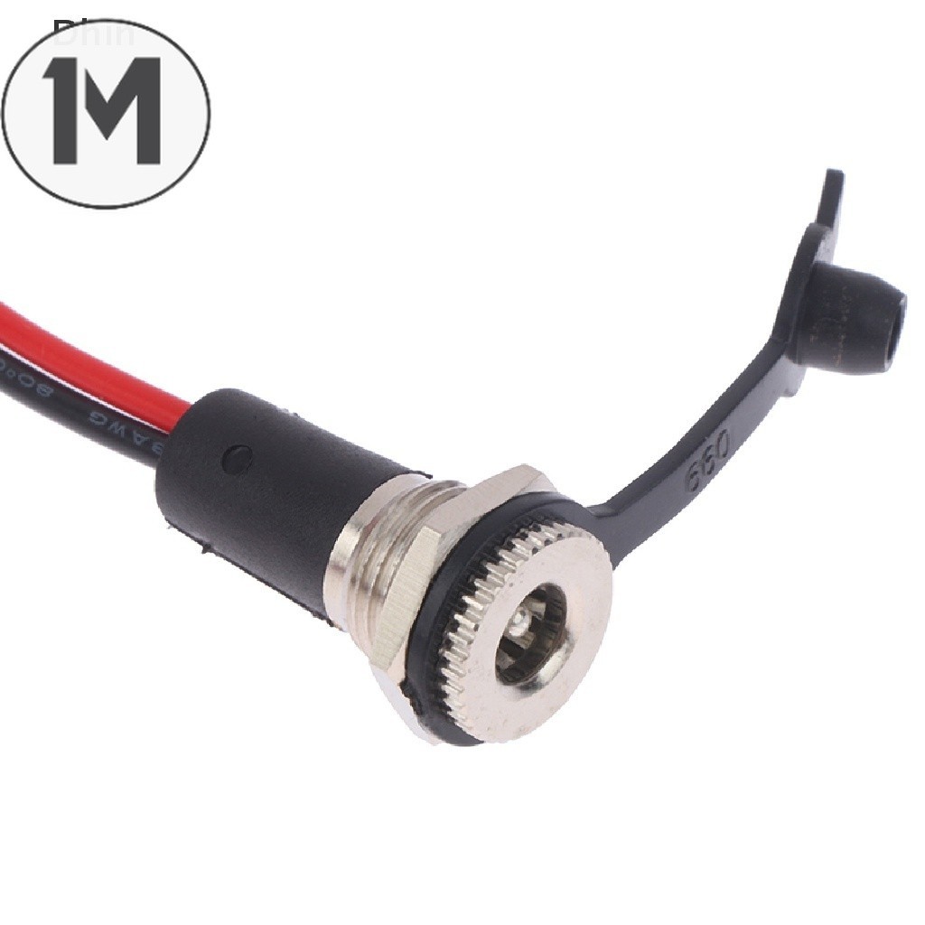1M 5A IP68 waterproof 5.5 x 2.1MM 5521/5525 DC Power Socket Female Jack ...