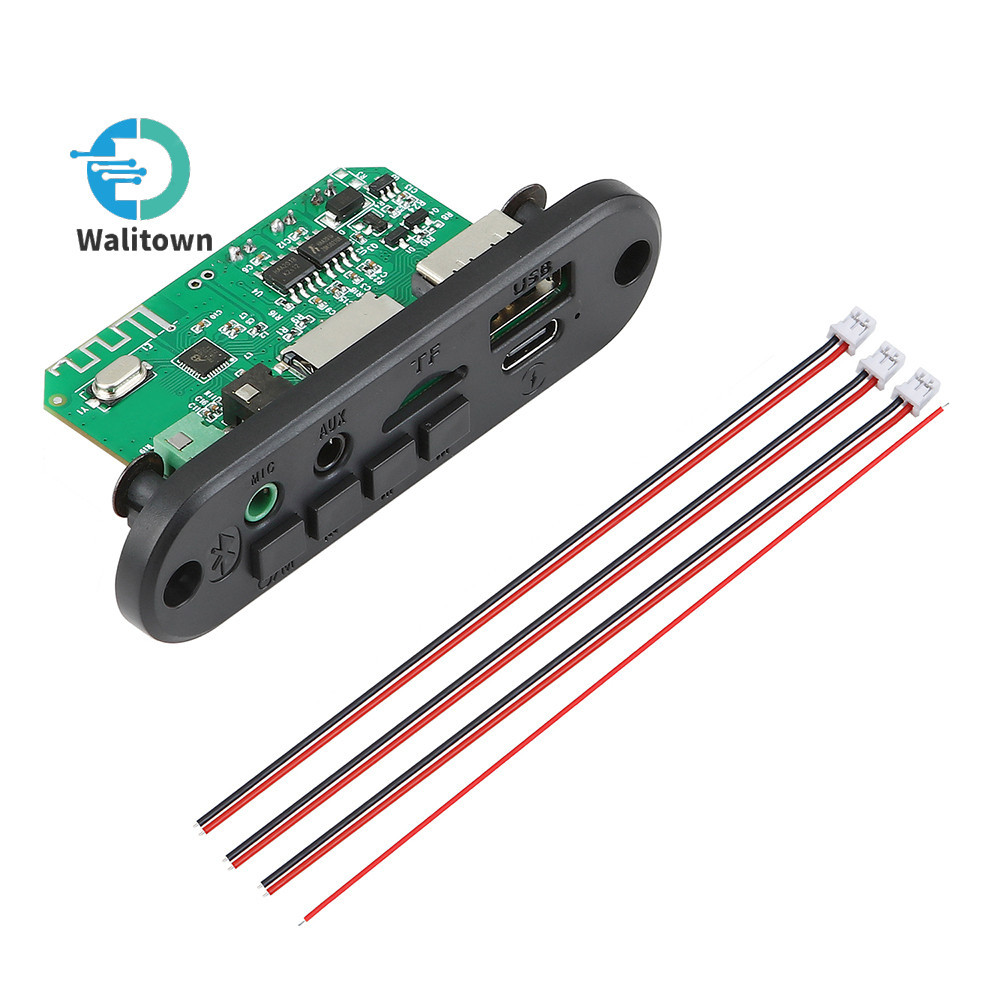 MP3 Bluetooth Amplifier Decoder Board 2*3W Support 3.5mm Microphone ...