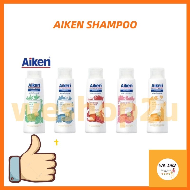 (NEW &LIVE) Aiken Shampoo Prebiotic & Probiotic -350g | Shopee Malaysia
