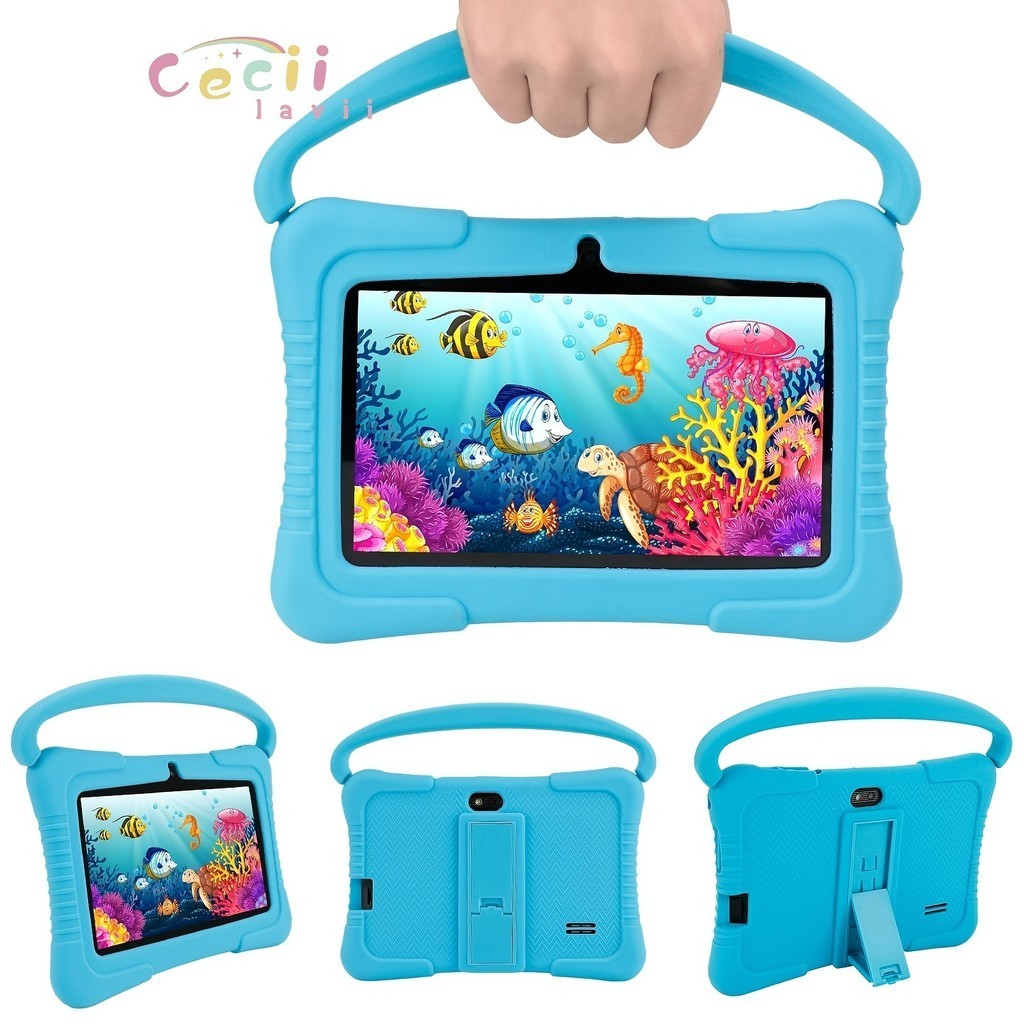 Android 12 Learning Tablet 7 Inch Eye Protection HD 1024*600 4GB RAM ...
