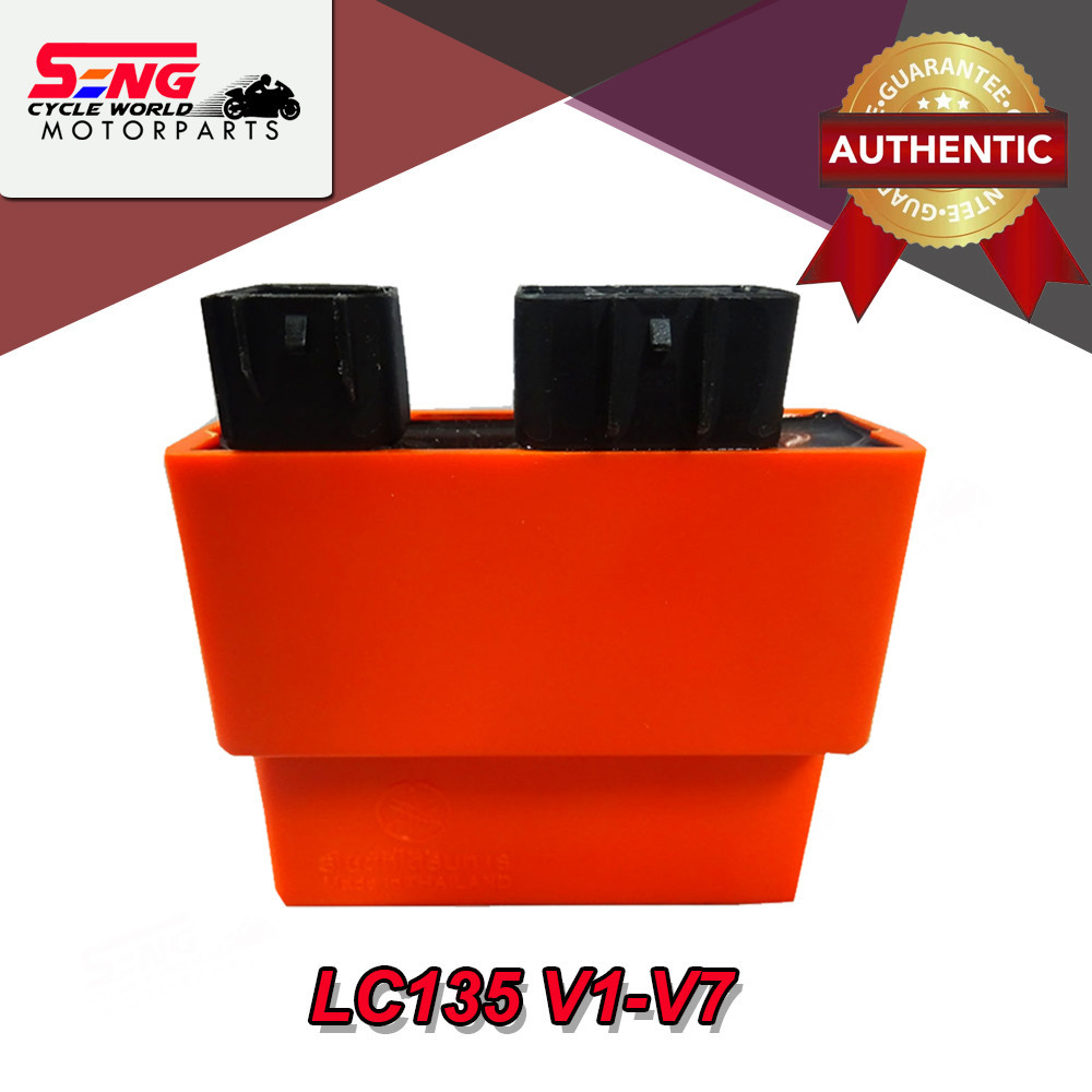 YAMAHA LC135 V1/ V2/ V3 /V4/ V5/ V6/V7 - CDI UNIT RACING - THAILAND - ORANGE | Shopee Malaysia