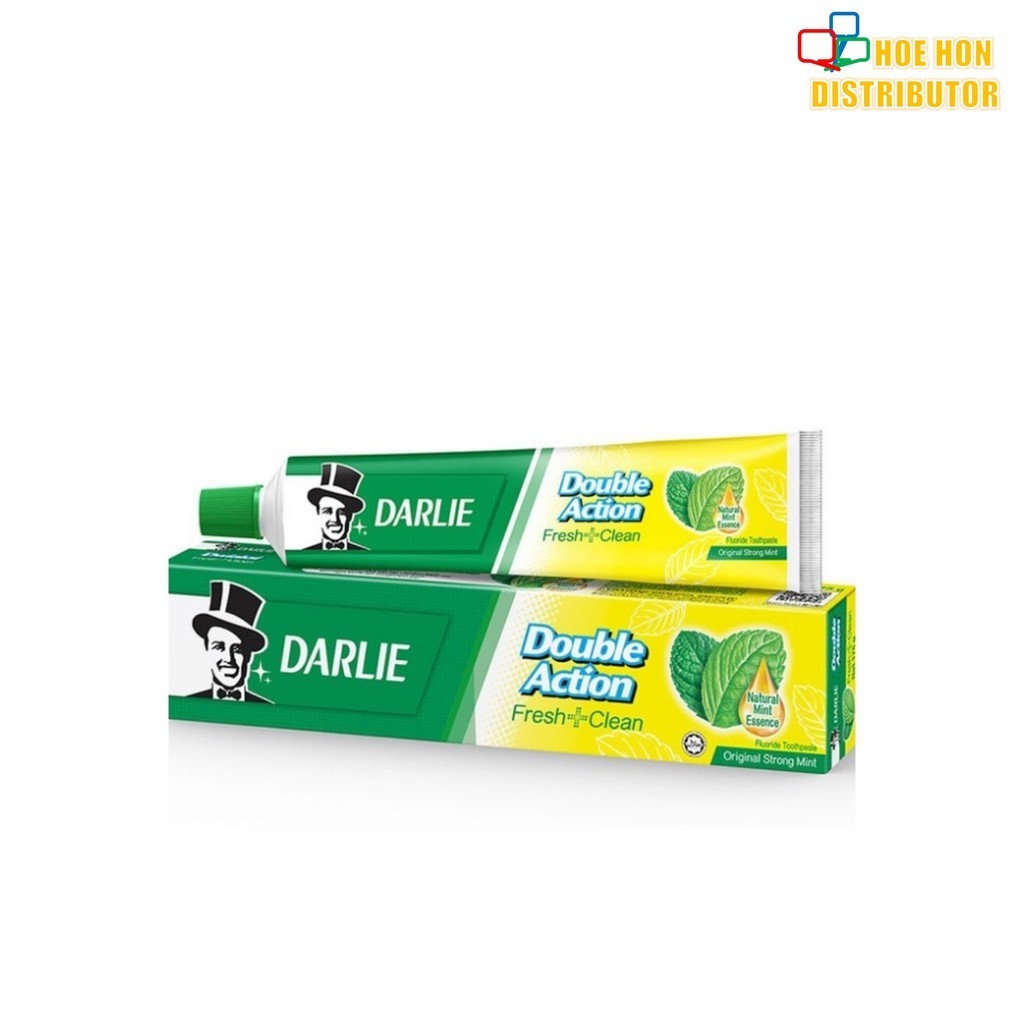 Darlie Double Action Fresh Clean Toothpaste 75g Original Strong Mint ...