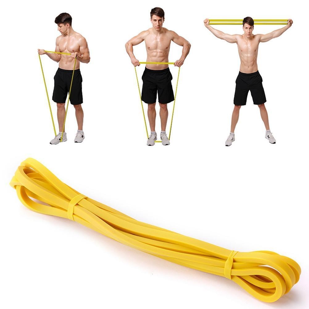 Elastic Band Fitness Resistance Band Strength Training Booster Chest ...