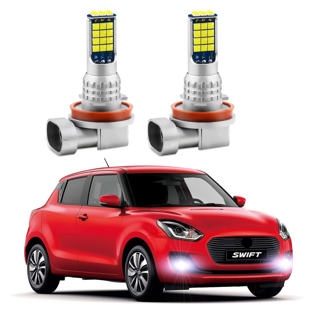 2Pcs LED Fog Lamp Bulbs For Suzuki Swift For Swift Sport 2018 2019 2020 2021 2022 2023 LED Front ...
