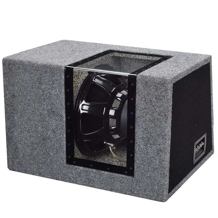 BOX ONLY Trending 12 inch 300w loaded subwoofer box plexiglass speaker ...